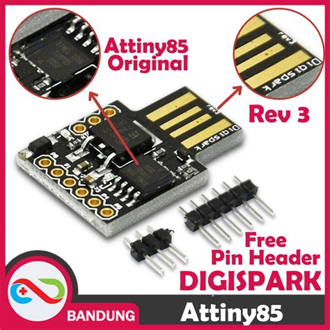 Jual Digispark Attiny85 Kickstarter Usb Development Board For Arduino Shopee Indonesia