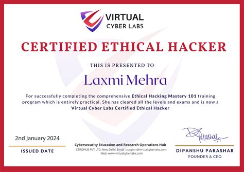 Certified Ethical Hacker Virtual Cyber Labs