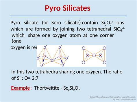 Silicate Structures 2 Pptx Ppt