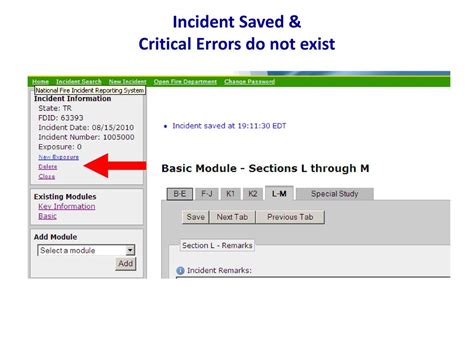 nfirs data entry browser interface debi nfirs fema ppt download