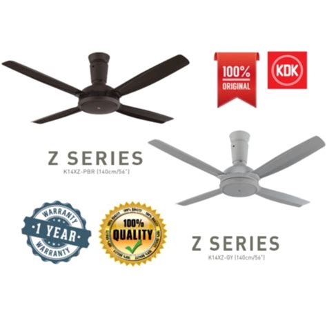 🔥ready Stock🔥 Kdk K14xz 56 140cm 4 Blades Remote Control Ceiling Fan