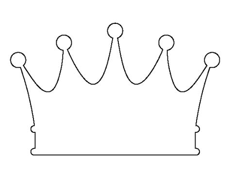 Free Printable Paper Crown Template Layygg