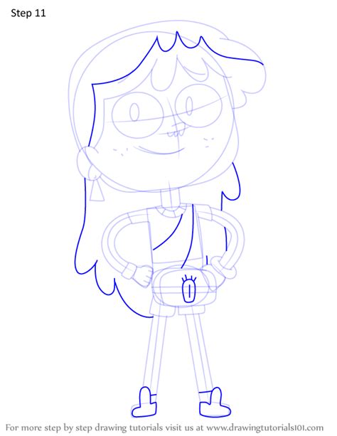 How To Draw Pyper Allen From Ollies Pack Ollies Pack Step By Step