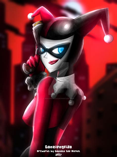 Harley Quinn Batman Animated Series By Gonziengfiao On Deviantart