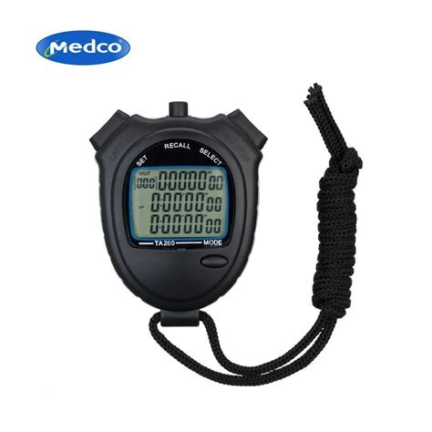 Portable Digital Stopwatch Timer Multifunction Laboratory Stopwatch