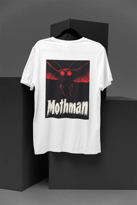 Mothman Creature Of The Night T Shirt Mothman Halloween T Shirt Retro