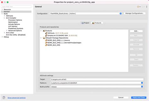 LAUNCHXL CC2640R2 M1 Build Failing Bluetooth Forum Bluetooth TI E2E Support Forums