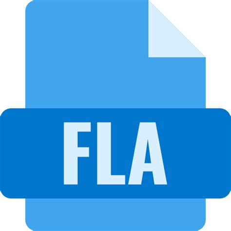 FLA File Format Free Icon