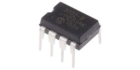 Microchip Dual Bit ADC Ksps Pin PDIP RS Components Indonesia