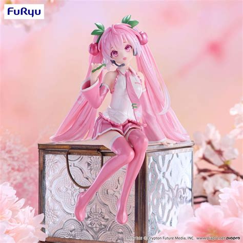 Hatsune Miku Sakura Miku 2024 Pearl Color Ver Noodle Stopper PVC Statue 15cm Preorder Merchoid