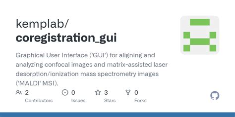 GitHub Kemplab Coregistration Gui Graphical User Interface GUI For Aligning And Analyzing