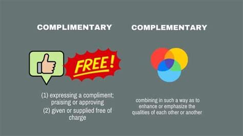 Complimentary Vs Complementary Which One Should You Use Capitalize My Title