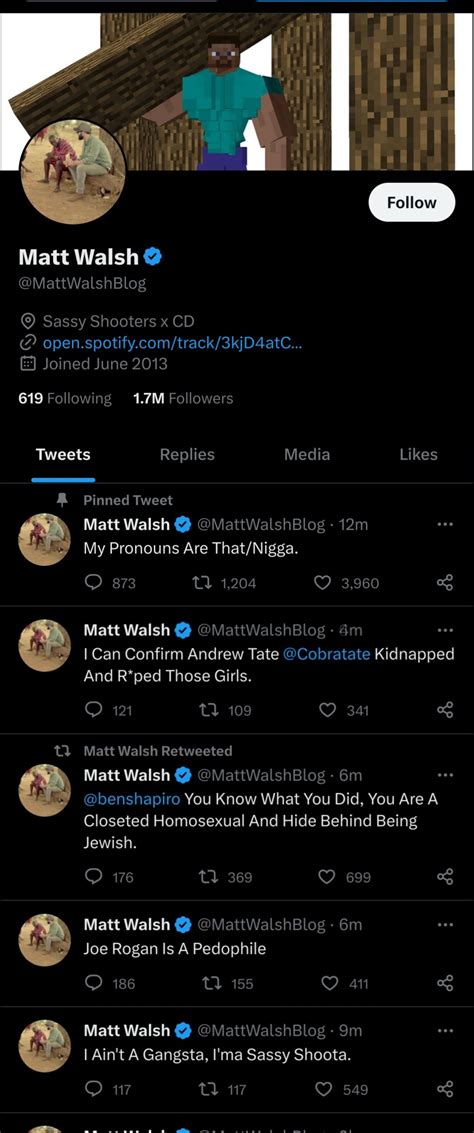 Matt Walsh Hacked R ToiletPaperUSA
