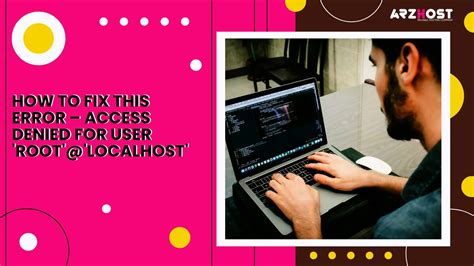 how to fix this error access denied for user root localhost