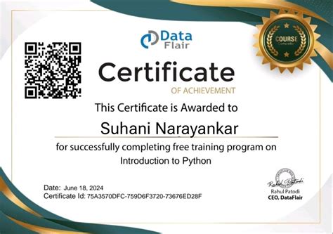Suhani Narayankar On Linkedin Like Share Connect Dataflair
