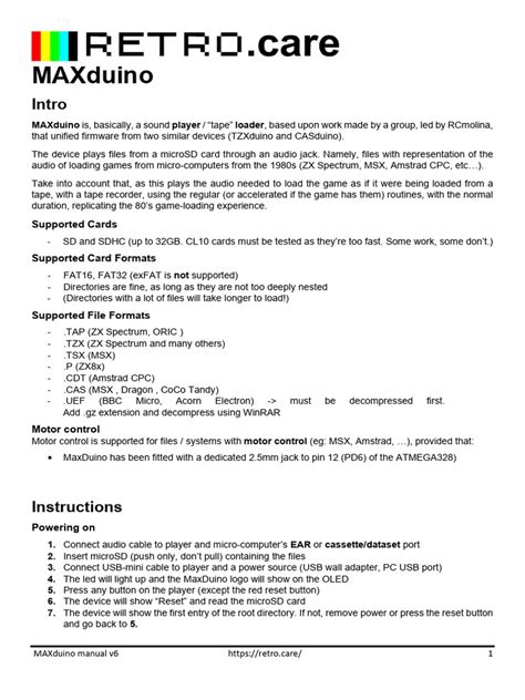 Maxduino Para Zx Spectrum Pdf Computer File Computer Science
