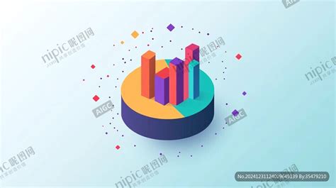Ai创作图数据统计图形图表 炫彩渐变大盘形象 数据图表统计 扁平化大数据 精美图形图表 数据统计图表 统计图表ui 2点5d插画 数据展示图形图表 扁平化大数据科技 统计图表后台 Ui统计素材