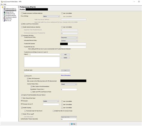 Solved Anyconnect Bypass Always On VPN Access To Hosts While Disconnected Cisco Community