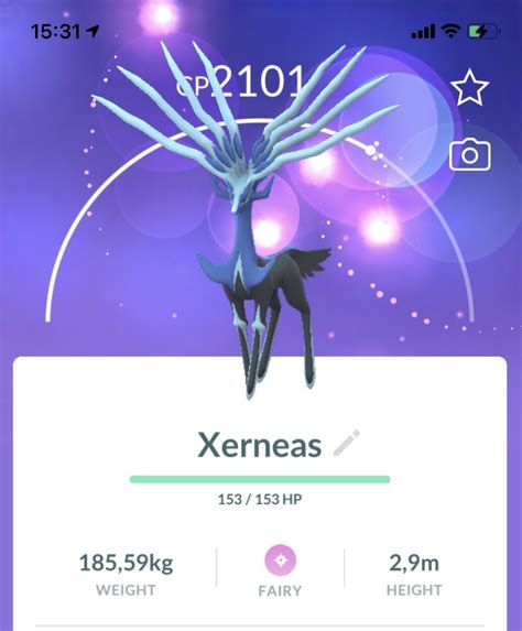 Pokemon Leggendario Xerneas
