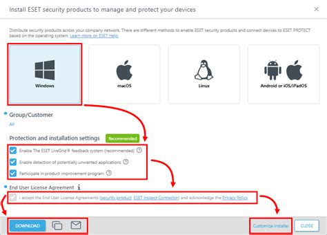 KB Deploy The ESET Management Agent And The ESET Endpoint Product Together From ESET