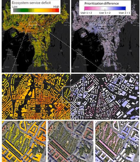 Maps Showing Outputs Of The Mcda Producing A Map Of The Weighted Sum Of