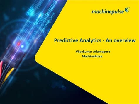 Predictive Analytics Overview Ppt