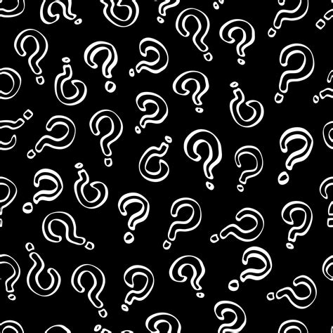 Question Mark Seamless Pattern Background 22010665 Vector Art At Vecteezy