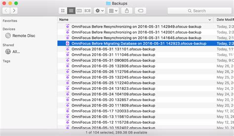 Reverting To An Unencrypted Omnifocus 2 Backup Support The Omni Group