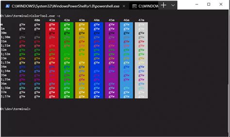 ColorTool Does Not Set The Default Background Color Issue Microsoft Terminal GitHub
