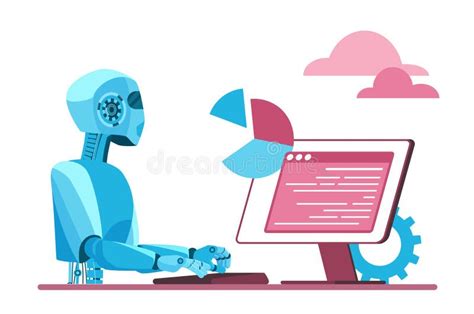 Automation Of Business Project And Task Chat Bot Service Robot