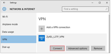 VPN Configure L2TP VPN With Certificate On Windows 10 Zyxel Support Campus EMEA