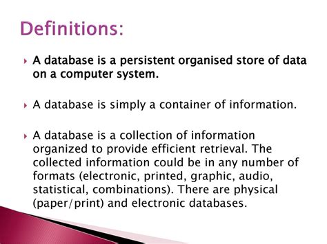Gcse Computing Databases Ppt Download