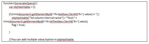 How To Construct CAML Query For An Array Of Strings ISHIR Software