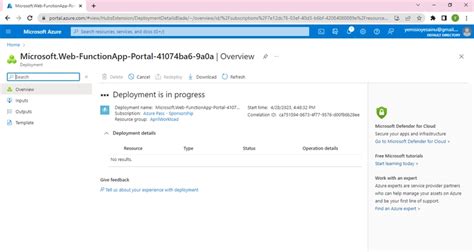 How To Create An Azure Function App With A Webhook To Provide A Hello Message With Your Name