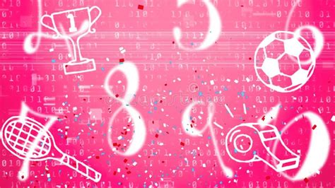 Animation Of School Supplies Over Digital Data Processing Stock Video Video Of Data People