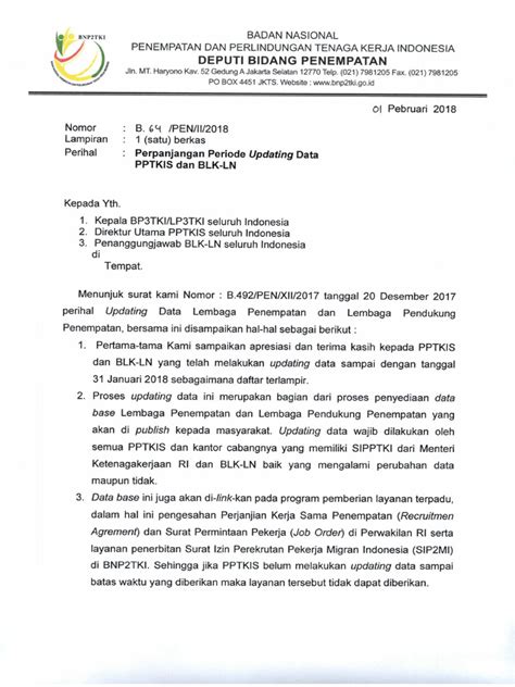 Perpanjangan Updating Data Blkln Dan Pptkis Pdf Perpanjangan Updating Data Blkln Dan Pptkis Pdf