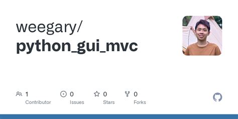 Github Weegarypythonguimvc