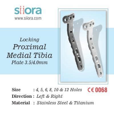 Locking Proximal Medial Tibia Plate Mm Business Product By Siora Surgicals Pvt Ltd