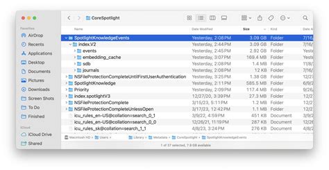 How To Clear CoreSpotlight Metadata On Mac When Taking Up Large Amounts Of Storage