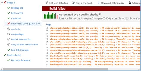 Code Inspection On Build Server Using Resharper Command Line Tools Chrisseroka