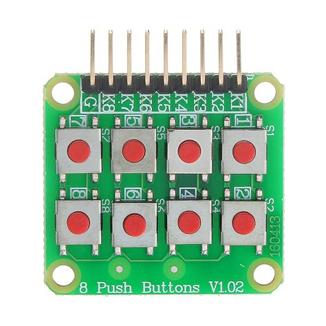 new 20pcs micro switch 2×4 matrix keyboard 8 bit keyboard external