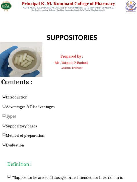 Suppositories Bases Pdf Tablet Pharmacy Rectum