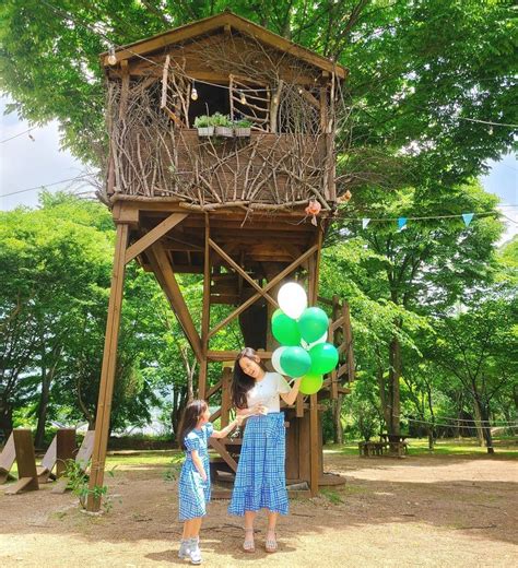 🎈🎈 ⠀ 너무너무 사랑스러운 모녀의 커플룩 ⠀ 벌프 풍선들고 벌룬프로젝트 광진점 커스텀 풍선 브랜드