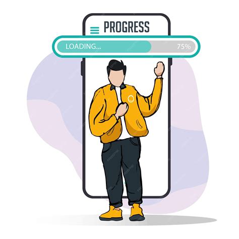 Premium Vector Vector Loading Concept Illustration