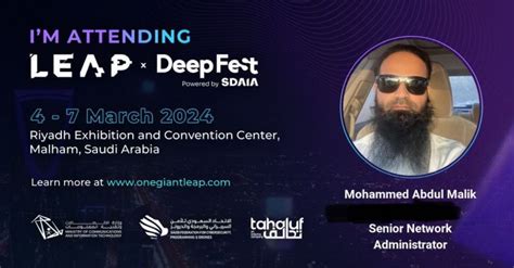 Abdul Malik Mohammed On Linkedin Leap24 Deepfest24