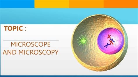 Bright Field Microscopy Principle And Applications Ppt