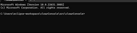 How To Clear Consolescreen In Java