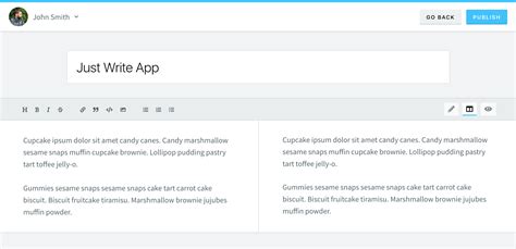 just write a client side react app for writing and editing wordpress