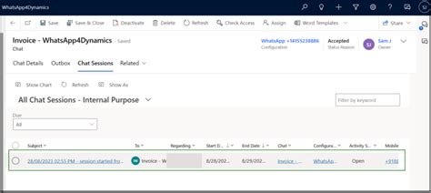 WhatsApp Dynamics 365 CRM Integration Inogic