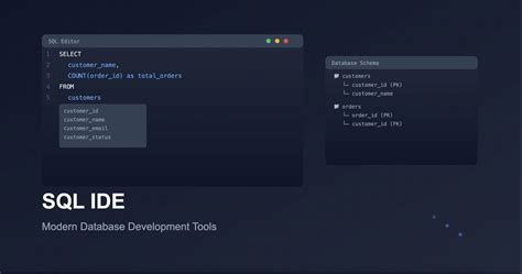 Sql Ide And Database Builder Tools Developers Guide 2024